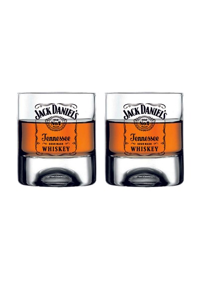 Jack Yazılı Holiday Viski Bardağı