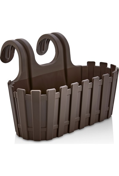 Grimor Life 2 Adet Askılı Balkon Saksısı 3,5 Litre