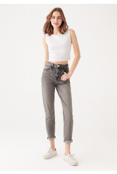 Mavi Star Gri Jean Pantolon