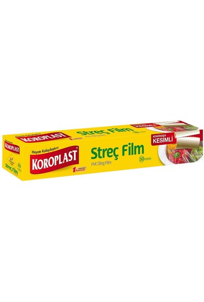 EKS Ticaret Koroplast Kesimli Strech Film 30 cm x 50 M