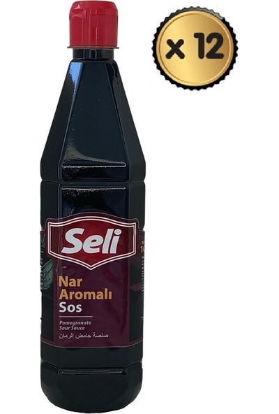 Seli Nar Ekşisi Sosu 1 kg 12'li