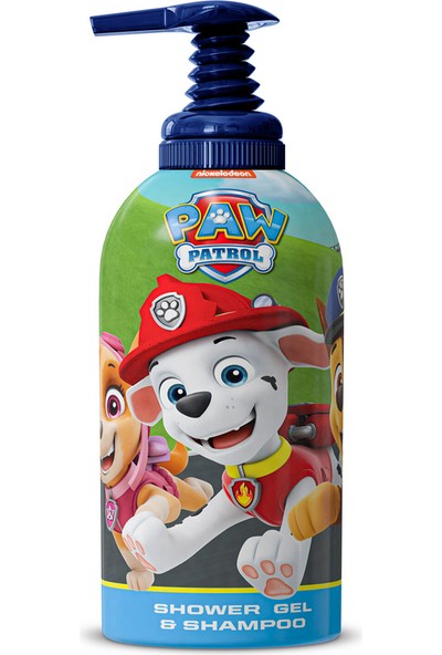 Bı-Es Paw Patrol Marshall Shower Gel & Shampoo 1000 ml Çocuklar Için 2in1 Duş Jeli & Şampuan Bı-Es Paw Patrol Marshall Shower Gel & Shampoo 1000 ml Çocuklar Için 2in1 Duş Jeli & Şampuan
