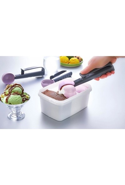 Mandallı Dondurma ve Porsiyonlama Kaşığı