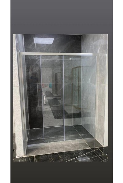 Avrupa Duş Eloksal Profil Şeffaf 5mm Camlı Yükseklik 180 cm Iki Duvar Arası Duşakabin Avrupa Duş Eloksal Profil Şeffaf 5mm Camlı Yükseklik 180 cm Iki Duvar Arası Duşakabin