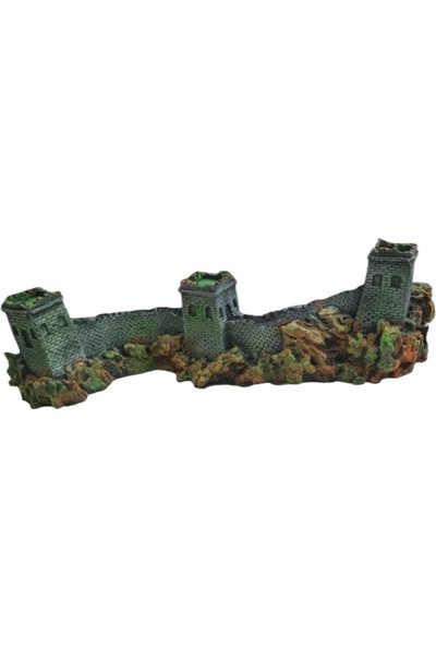 Oripet Akvaryum Dekoru Büyük Çin Seddi 40X12 cm