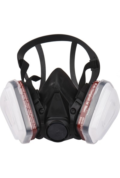 Yeniden Kullanılabilir Maske Yarım Yüz Maskesi 6200 (Yurt Dışından)