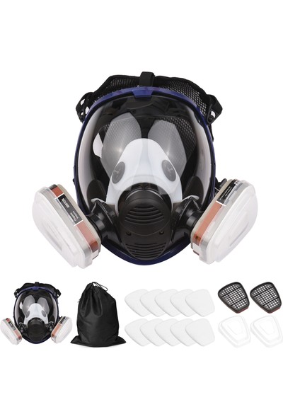 Yeniden Kullanılabilir Tam Yüz Maskesi Tam Yüz Kapağı (Yurt Dışından)