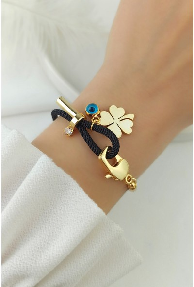 ÇLK Accessories Ip Yonca Bileklik TRBILEK7899