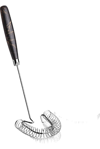 Züka Mermer Desenli Çelik Lüx Yaylı Yumurta Çırpıcı