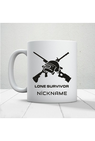 Seç Seçpubg Baskılı Tasarımlı Seramik Hediyelik Kupa