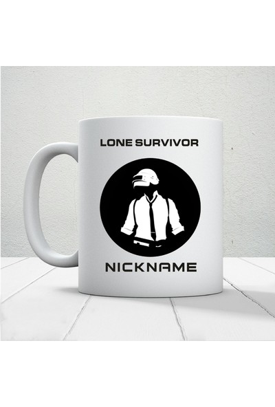 Seç Pubg Baskılı Tasarımlı Seramik Hediyelik Kupa