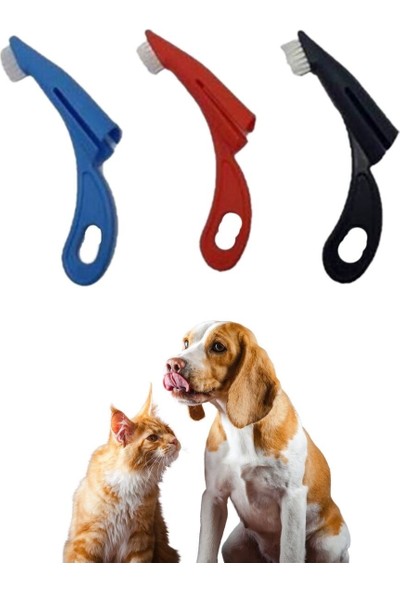 Buffer® Kedi ve Köpek Parmak Geçmeli Diş Bakım Fırçası Evcil Hayvan Diş Tartar Plak Temizleme Buffer® Kedi ve Köpek Parmak Geçmeli Diş Bakım Fırçası Evcil Hayvan Diş Tartar Plak Temizleme