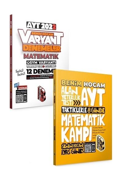 2022 AYT Matematik Kampı ve Deneme Seti 2022 AYT Matematik Kampı ve Deneme Seti