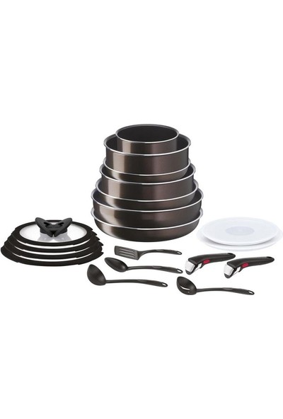 Tefal Ingenio Xl Force Titanyum 2x Maxi Set 19 Parça Tefal Ingenio Xl Force Titanyum 2x Maxi Set 19 Parça