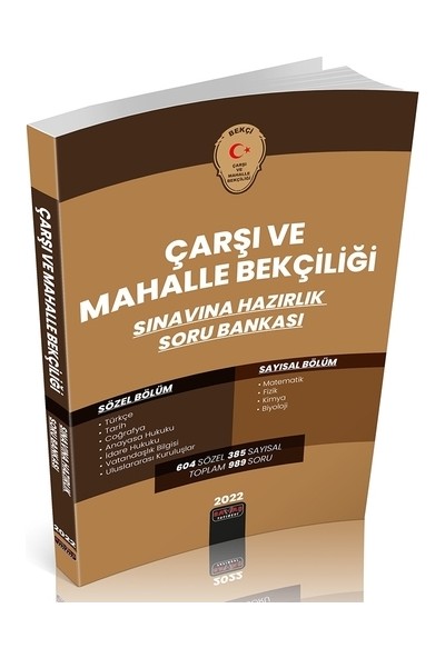 Çarşı ve Mahalle Bekçiliği Hazırlık Soru Bankası Savaş Yayınları 2022 Çarşı ve Mahalle Bekçiliği Hazırlık Soru Bankası Savaş Yayınları 2022