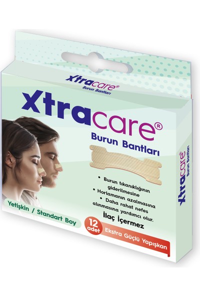 Xtra Care Xtracare Burun Bandı 12 Li Standart Boy