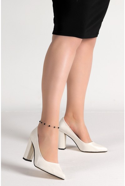 Ayakland 600.115 Mercan Kova Günlük 8 cm Topuk Kadın Ayakkabı