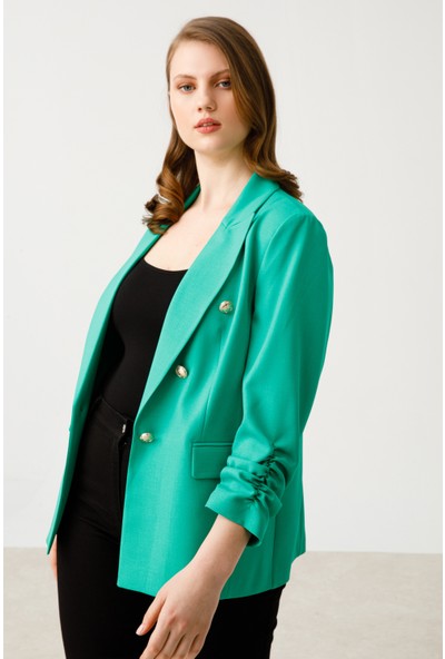 Ekol Blazer Düğmeli Ceket