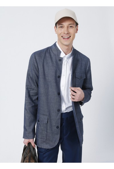 Fabrika Comfort Ceket, 2xl, Mavi