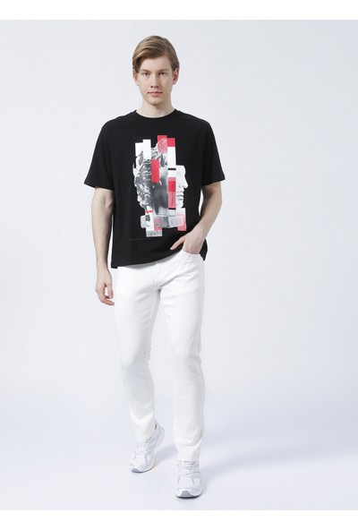 Limon Yatsu Normal Bel Slim Fit Düz Beyaz Erkek Denim Pantolon Limon Yatsu Normal Bel Slim Fit Düz Beyaz Erkek Denim Pantolon