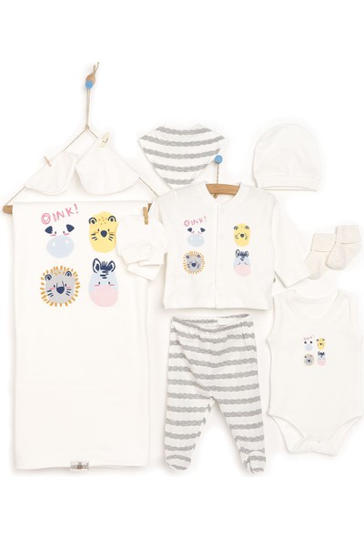 Bebbek Yenidoğan Erkek Bebek 10LU Hastane Çıkışı