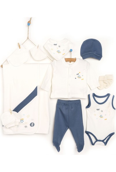 Bebbek Yenidoğan Erkek Bebek 10LU Hastane Çıkışı