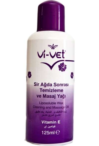 Vi-Vet Ağda Temizleme Yağı 125 ml Vit-E Vi-Vet Ağda Temizleme Yağı 125 ml Vit-E