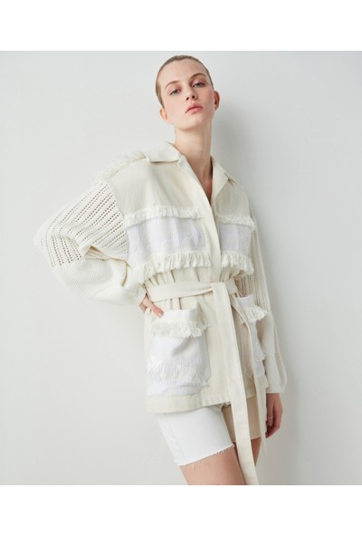 İpekyol Triko Karışımlı Ceket