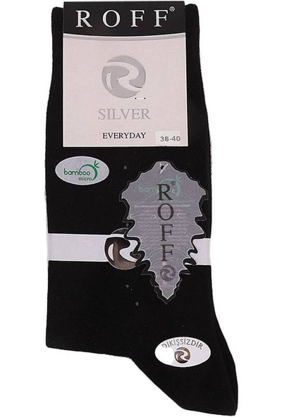 Roff Bambu Çorap 14115 | Siyah