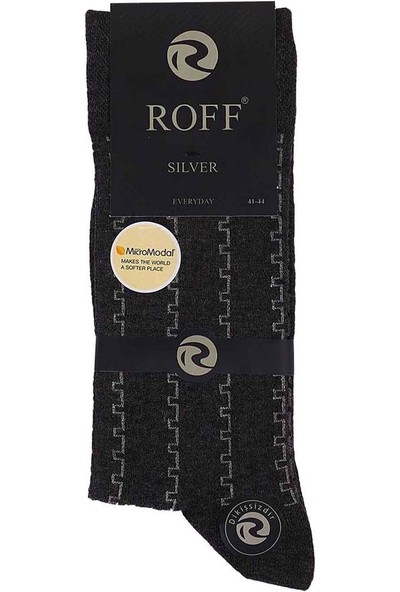 Roff Modal Çorap 15009 | Antrasit