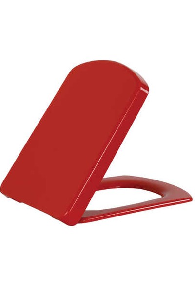 Creavit Sorti Duroplast Metal Menteşeli Kırmızı Klozet Kapağı Creavit Sorti Duroplast Metal Menteşeli Kırmızı Klozet Kapağı