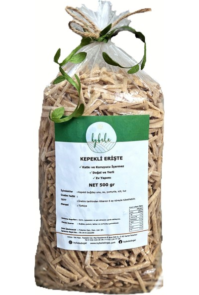 Kepekli Erişte 500 gr Kepekli Erişte 500 gr