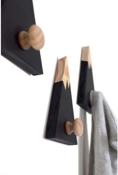 Lena Kids Dağ Tasarımlı Tekli Duvar Askılık