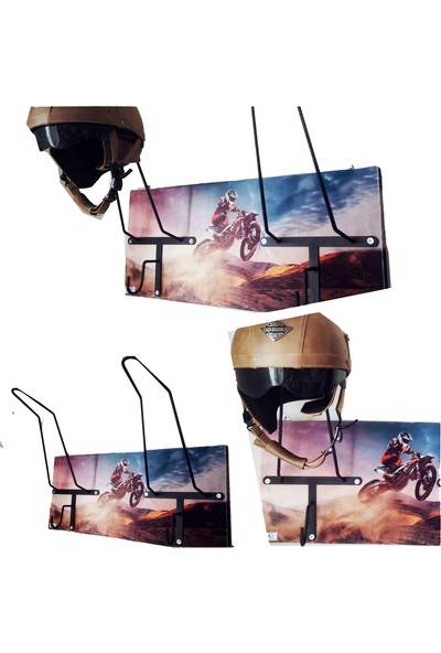 Ggart Kask Askısı Se-X2 Art Serıes - Cross