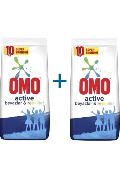 Matik Actıve Beyazlar ve Renkliler 2X10KG Matik Actıve Beyazlar ve Renkliler 2X10KG
