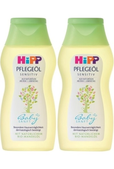 Hipp Babysanft Bebek Masaj ve Bakım Yağı 200ML (2 Li Set) Hipp Babysanft Bebek Masaj ve Bakım Yağı 200ML (2 Li Set)