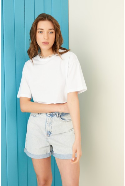 İmpavido Fenix Store Crop Tiişört Trend İmpavido Fenix Store Crop Tiişört Trend