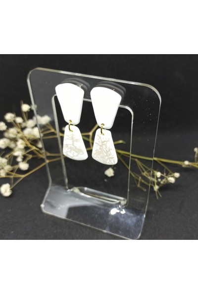 Tan Clay Design Tan Clay Tasarım Kil Küpe