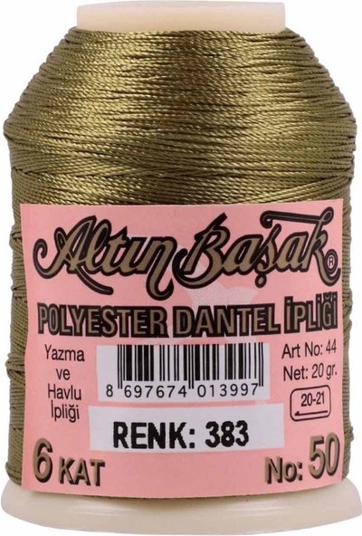 Altınbaşak Oya ve Dantel Ipi 20 gr 383