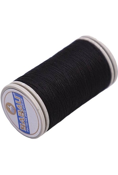 Yabalı Polyester Dikiş Ipi 100 Metre Siyah Yabalı Polyester Dikiş Ipi 100 Metre Siyah