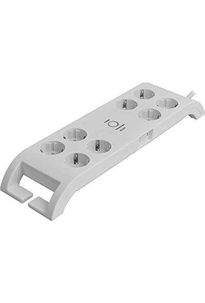 EKS Ticaret S-Link SPG3080 2m 3g1.5mm2 900 Joule 8li Akım Korumalı Beyaz Priz EKS Ticaret S-Link SPG3080 2m 3g1.5mm2 900 Joule 8li Akım Korumalı Beyaz Priz