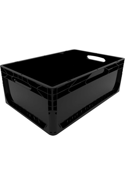 Euronorm Plastik Kasa Siyah (60X40X22 Cm) Euronorm Plastik Kasa Siyah (60X40X22 Cm)