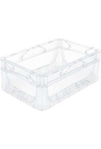 Euronorm Plastik Kasa Şeffaf (30X20X12 Cm) Euronorm Plastik Kasa Şeffaf (30X20X12 Cm)