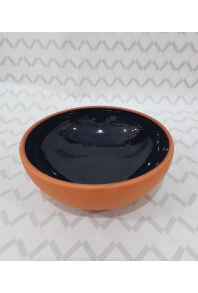 15 cm Renkli Toprak Kase