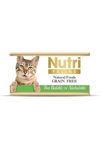 Nutri Feline Ton Balıklı ve Alabalıklı Yetişkin Konserve 85 gr ( 4 Adet - 85 gr x 4 Adet ) Nutri Feline Ton Balıklı ve Alabalıklı Yetişkin Konserve 85 gr ( 4 Adet - 85 gr x 4 Adet )