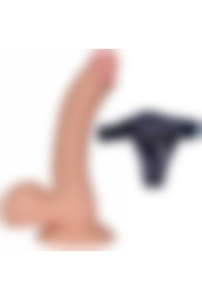 Yeni Nesil Ultra Yumuşak Özel Dokulu 20 cm Kemerli Realistik PENIS-1082 Yeni Nesil Ultra Yumuşak Özel Dokulu 20 cm Kemerli Realistik PENIS-1082