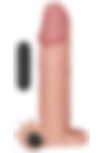 Realistik Titreşimli 5 cm Uzatmalı Penis Kılıfı Realistik Titreşimli 5 cm Uzatmalı Penis Kılıfı