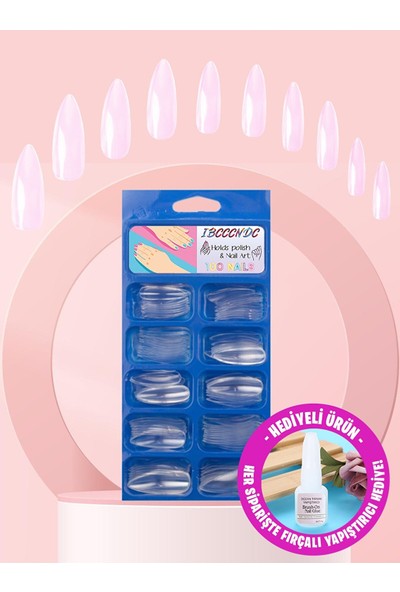 Ibcccndc Ibcccndc 100LÜ Takma Tırnak NO:120 (Kesilebilir, Törpülenebilir, Oje Sürülebilir) Ibcccndc Ibcccndc 100LÜ Takma Tırnak NO:120 (Kesilebilir, Törpülenebilir, Oje Sürülebilir)