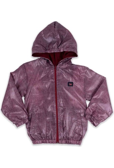 Hippıl Baby Çizgili Yağmurluk | Bordo