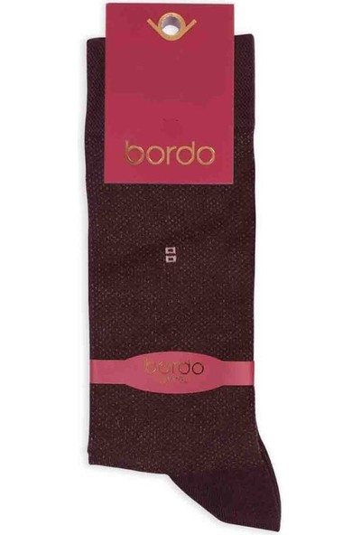 Bordo Bambu Dikişsiz Erkek Çorap EBK1005 | Kahverengi Bordo Bambu Dikişsiz Erkek Çorap EBK1005 | Kahverengi